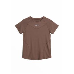 aim'n Aim'n Funktionsshirt Damen Gr&ouml;&szlig;e M braun / wei&szlig;