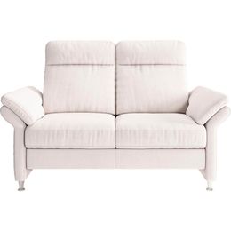 Home Affaire 2-Sitzer &raquo;Mailand&laquo; mit komfortablem Federkern-Sitz, wahlweise mit Move-Funktion beige 100% Polyester B/H/T: 158cm x 103cm x 89cm, Easy 