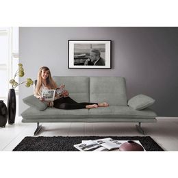 W.Schillig 2-Sitzer &raquo;broadway, Designsofa mit tollem Sitzkomfort, Breite 216cm&laquo; Sitztiefenverstellung, Kopfteil- & Seitenteilverstellung, Breite 216cm