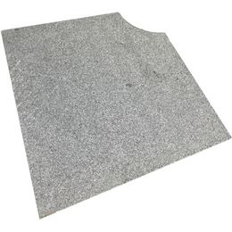 KWAD Beckenrandstein &raquo;Padang Dark&laquo; Granitumrandung f&uuml;r verschiedene Poolgr&ouml;&szlig;en grau Granit B/L: 300cm x 600cm
