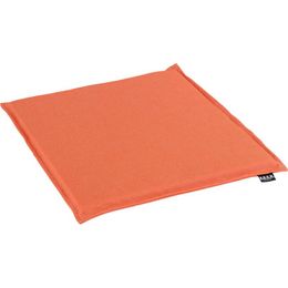 HOCK Sitzkissen &raquo;Caribe 2cm&laquo; Outdoor geeignet - Kissenh&ouml;he 2cm orange Polyacryl (dralon ) B/L: 35cm x 35cm, 2 Stk.