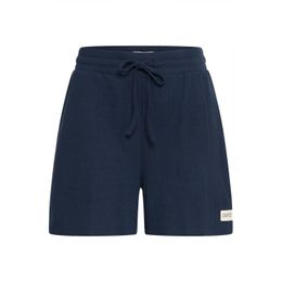 oxmo Damen Shorts "Shorts OXPims", blau, Gr. M, Obermaterial: 57% Baumwolle CO. 43% Polyester PES., Hosen