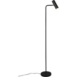 Trio Leuchten Stehlampe &raquo;Marley&laquo; GU10 1 Stk. mit Kippschalter, GU10 Leuchtmittel frei w&auml;hlbar schwarz 1, &Oslash; 6cm H: 151cm, 1 Stk.