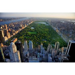 papermoon Fototapete &raquo;Central Park View&laquo; glatt bunt Vlies B/L: 3,5m x 2,6m, Bahnen: 7 Stk.