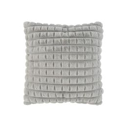 Kayoom Fellkissen &raquo;Dekokissen Cloud Lagoon 125&laquo; grau Polyester B/L: 45cm x 45cm, 1 Stk.