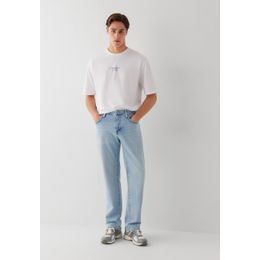 Mavi Herren Weite Jeans "LISBON", blau, Gr. 29, 99% Baumwolle, 1% Elastan, Jeans, Loose Straight Jeans