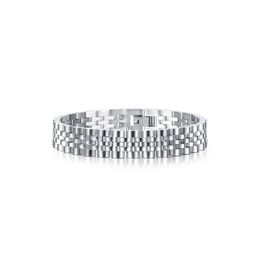 Firetti Damen Gliederarmband &raquo;Schmuck Geschenk Classic Steel/matt&laquo; silber 21cm, Edelstahl