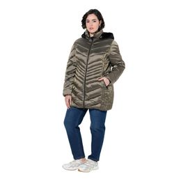 Ulla Popken Steppjacke in blassbraun | Gr.: 50-52
