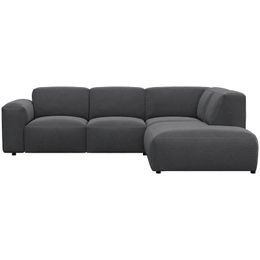 FLEXLUX Ecksofa &raquo;Lucera, super Sitzkomfort durch Kaltschaum im Sitz, L-Form&laquo; modern & anschmiegsam, Designsofa, modernes skandinavisches Design grau 