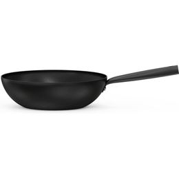 Hanseatic Wok &raquo;ALU BASIC&laquo; Aluminium 1 tlg. Pfanne mit Antihaftbeschichtung, f&uuml;r alle Herdarten, inkl. Induktion schwarz &Oslash; 28cm + H&ouml;he 8cm
