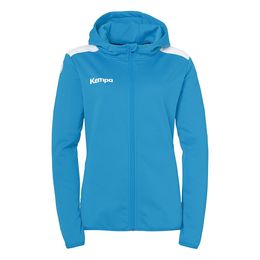 Kempa Herren Trainingsjacke "Kapuzenjacke Emotion 27 Women", blau, Gr. XXL, Obermaterial: 100% Polyester Pol. recyc.., Jacken