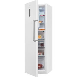 Exquisit Gefrierschrank &raquo;GS295-NF-H-040D&laquo; 185 cm hoch 60 cm breit 4*-Gefrierschrank NoFrost mit LED-Anzeige&Ice-Maker f&uuml;r schnelles Eis silber 