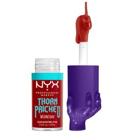 Nyx Cosmetics Nyx Professional Makeup Damen NYX PROFESSIONAL MAKEUP Lipgloss &raquo;WEDNESDAY MYSTERY LIP OIL&laquo; besonders gl&auml;nzendes Finish, schimmernde Textur rot 