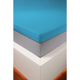 bellana Spannbettlaken &raquo;bellana deluxe f&uuml;r Topper, mit Elasthan, Premium Jersey 230 g/m&sup2;&laquo; mit 5% Elasthan, f&uuml;r Topper mit 4-10cm H&ouml;he, b&uuml;gelfrei, 