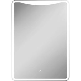 Jokey LED-Lichtspiegel &raquo;Salerno&laquo; 50 x 70 cm silber Spiegelglas Einheitsgr&ouml;&szlig;e