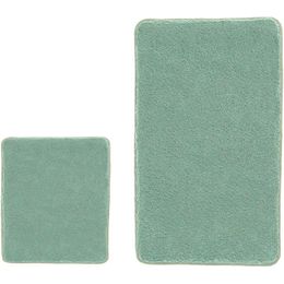 Kleine Wolke Badematte &raquo;RELAX, Badvorleger, Badezimmer Teppich&laquo; H&ouml;he 30 mm rutschhemmend beschichtet fu&szlig;bodenheizungsgeeignet Badteppich, meliert, rechteckig, rund