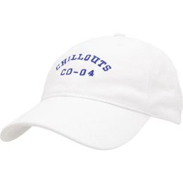 Chillouts Herren Chillouts Baseball Cap &raquo;Woodland Hat&laquo; mit Chillouts-Stickerei im Vintage-Stil wei&szlig; Einheitsgr&ouml;&szlig;e