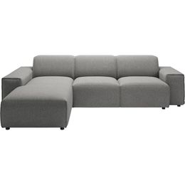 Home Affaire Ecksofa &raquo;Glimminge L-Form auch in Breitcord, Feincord + Easy care-Bezug,&laquo; Breite 264, Zierkissen grau 100% Polyester B/H/T: 264cm x 71cm 