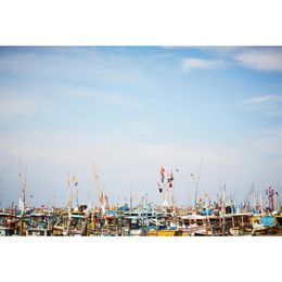 ARCHITECTS PAPER Fototapete &raquo;Sri Lanka Boat&laquo; Vlies, Wand, Schr&auml;ge bunt Vlies B/L: 4m x 2,7m