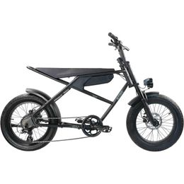 Llobe Unisex Llobe &raquo;Moto E-Bike Moto 2.6&laquo; 8 Gang Shimano Tourney Schaltwerk Kettenschaltung Heckmotor 250 W 57cm, 20 Zoll (50,80cm)