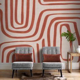 Laura Ashley Fototapete &raquo;Diquan&laquo; 3D-Optik texturiert 300x280cm bunt Vlies B/L: 3m x 2,8m, Rollen: 1