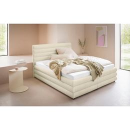 LeGer Home by Lena Gercke Polsterbett &raquo;Maylis Boucl&eacute;&laquo; wahlweise mit und ohne Matratze und Lattenrost, auch in 200cm Breite beige 95% Polyester, 5% 