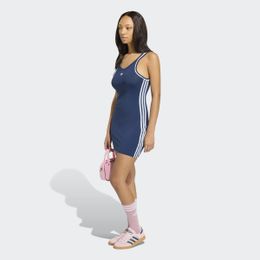 Damen Shirtkleid "DRESS", blau, Gr. XS, adidas originals, Obermaterial: 88% Polyester, 12% Elasthan, Kleider, mit sportlichem Stil, f&uuml;r Erwachsene