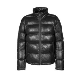 Freaky Nation Herren Lederjacke "At Dusk-FN"schwarz, Gr. L, Oberstoff: 100% Leder. Futter: 100% Polyester, Jacken