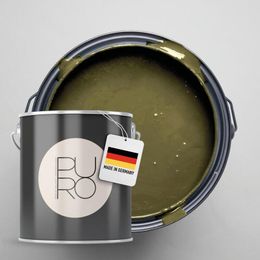 A.S. Cr&eacute;ation Wandfarbe &raquo;Premium Innenwandfarbe PURO Tuchmatt mellow brown&laquo; ideal f&uuml;r Wohnzimmer, Schlafzimmer, Flur und K&uuml;che, Farbwelt Braun 5 l 5ml