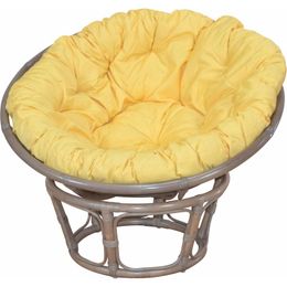 Home Affaire Rattanstuhl &raquo;Buse&laquo; () aus handgeflochtenem Rattan bunt &Oslash;100cm