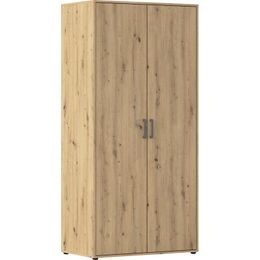 Rauch Kleiderschrank &raquo;VOYAGER Garderobe W&auml;scheschrank Schlafzimmer&laquo; in 3 verschiedenen Ausstattungen BASIC/CLASSIC/PREMIUM, mit 2 modernen 