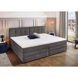 Jockenh&ouml;fer Boxspringbett &raquo;Casa Grande in der Breite 240cm, Familienbett mit Bettkasten (1.000 L)&laquo; 7-Zonen-TTFK-Matratze, KS-Topper, verschiedene H&auml;rtegrade 