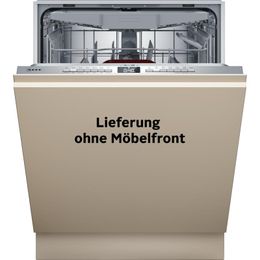 Neff vollintegrierbarer Geschirrsp&uuml;ler &raquo;S155evX04e&laquo; 14 Ma&szlig;gedecke Automatische T&uuml;r&ouml;ffnung f&uuml;r Effizienz, Info Light silber Mit Aquasensor
