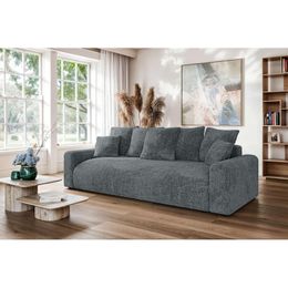 Home Affaire Big-Sofa &raquo;LAKESIDE klein 3-Sitzer Schlafsofa mit Bettkasten, Breite 238 cm&laquo; Liegefl&auml;che 149x195 cm, hoher Sitzkomfort, Ma&szlig;e B/T/H: 238/98