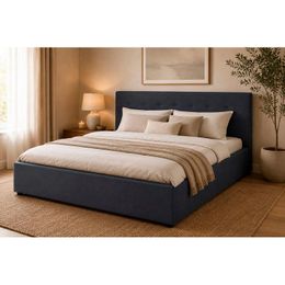 OTTO home Polsterbett &raquo;Hamar, Knopfsteppung im Kopfteil, bis 250 KG belastbar&laquo; 3 Breiten: 100cm/ 140cm/ 180cm, in verschiedenen Gr&ouml;&szlig;en und Stoffen und