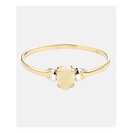 Diamant L'&eacute;ternel Ring aus 375 Gelbgold mit Opal | Gr.: 49