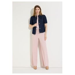 More & More More & More hauchzarte Bluse, R&uuml;schen & Zierstickerei in new rose | Gr.: 38
