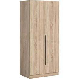 Home Affaire Kleiderschrank &raquo;Skarde Schlafzimmerschrank, Garderobe, Schrank&laquo; Otto Bestseller Garderobe Schlafzimmerschrank, Breite: 80 cm, Sonoma 