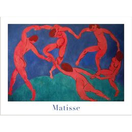 Artland Wandbild &raquo;Der Tanz. 1909-10&laquo; Sport 1 Stk. tlg. als Alubild, Leinwandbild, Poster, Wandaufkleber in verschied. Gr&ouml;&szlig;en rot Leinwand B/H/T: 90cm x 60cm, 