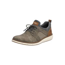 Rieker Sportliche Schn&uuml;rschuhe in Braun | Gr.: 45