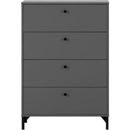 Schildmeyer Kommode &raquo;Smash, Kommode,melaminharzbeschichtet, Made in Germany, B: 80 cm&laquo; Solide Verarbeitung - Dieses Produkt ist in Deutschland gefertigt grau B/H/