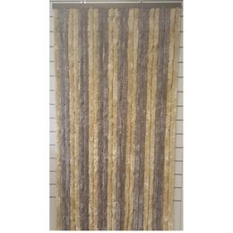 EXPLORER T&uuml;rvorhang Hakenaufh&auml;ngung 1 Stk. tlg. braun Chenille, Polypropylen 200cm, Hakenaufh&auml;ngung, 100cm