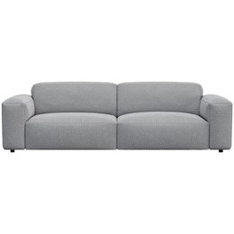 FLEXLUX 3-Sitzer &raquo;Lucera Sofa, super bequem durch hochwertigen Sitzaufbau mit Kaltschaum&laquo; modern & anschmiegsam, Designsofa grau 100% Polyester B/H/T: