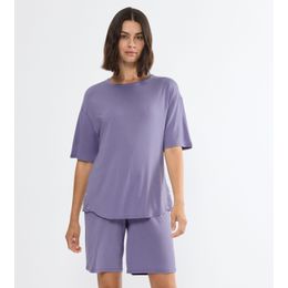 Triumph Damen Schlafanzug "Timeless Sensuality PSK", Gr. 40lila, Single Jersey, Obermaterial: 95% Modal, 5% Elasthan, Homewear-Sets, atmungsaktiv,