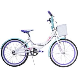 Huffy Jugendfahrrad &raquo; Girly Girl 20-Zoll Wei&szlig;&laquo; wei&szlig; 27cm, 20 Zoll (50,80cm) hinten: 20 Zoll (50,80cm) Jugendfahrrad