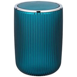 Wenko Kosmetikeimer &raquo;Agropoli&laquo; mit Schwingdeckel, 5,5 Liter blau Kunststoff B/H/T: 27cm x 19cm, 6 l