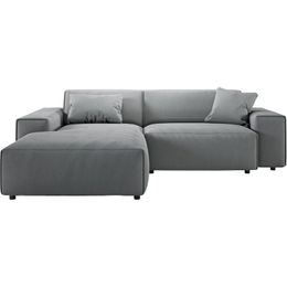 Home Affaire Ecksofa &raquo;Glimminge L-Form auch in Breitcord, Feincord + Easy care-Bezug,&laquo; Breite 234, Zierkissen grau 100% Polyester B/H/T: 234cm x 71cm 