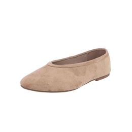 Ital-Design Ballerina in Hellbraun | Gr.: 39