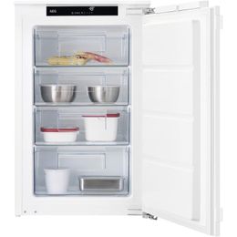 AEG Einbaugefrierschrank &raquo;TAB6L88EF&laquo; 87,3 cm hoch 55,6 cm breit silber Frostmatic: Beschleunigtes Schnellgefrieren - N&auml;hrstoffe bleiben erhalten