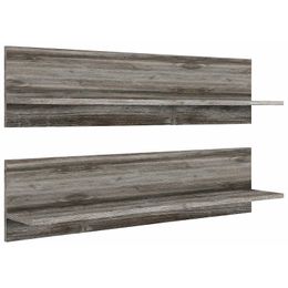 KOCHSTATION Wandboard &raquo;KS-Samos&laquo; 100 cm breit braun Holzwerkstoff B/H/T: 100cm x 24cm x 18cm